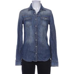 Met Jeans Bluse Damen Gr&ouml;&szlig;e S Second Hand blau