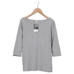 hessnatur Langarmshirt Damen Gr&ouml;&szlig;e L Second Hand grau