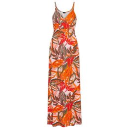 Laura Scott Kleid Damen Gr&ouml;&szlig;e 40 oliv / hummer / rot / wei&szlig; Winterkleid
