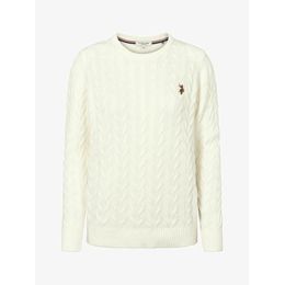 U.S. Polo Assn. Pullover 'UWMadeline' Damen Gr&ouml;&szlig;e S wei&szlig;