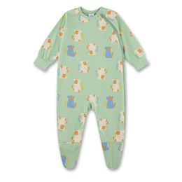 Sanetta Romper/Bodysuit 'Affe' boy Green size 50