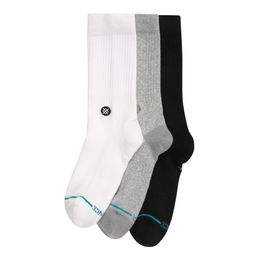 Stance Sportsocken Herren Gr&ouml;&szlig;e XL graumeliert / petrol / schwarz / wei&szlig;