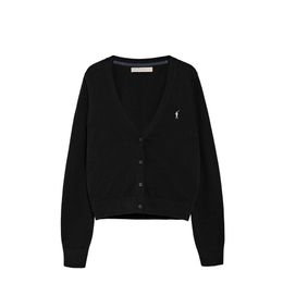 Polo Club Knit Cardigan female Black size 3XL