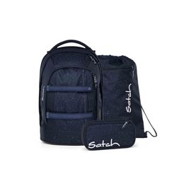 Satch Backpack 'Night Sky Midnight Edition Set 3tlg' girl Blue size One Size