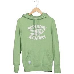 Superdry Kapuzenpullover Damen Größe M Second Hand hellgrün