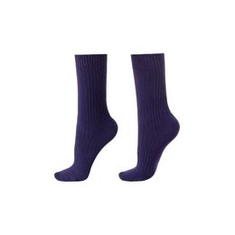 CALZEDONIA Socken Damen Gr&ouml;&szlig;e 36/41 indigo