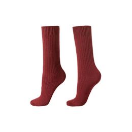 CALZEDONIA Socken Damen Gr&ouml;&szlig;e 36/41 rot