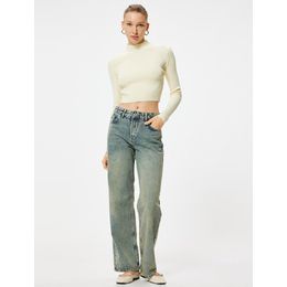 KOTON Pullover Damen Größe L sand