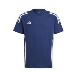 adidas Performance Sportshirt Jungen Größe 152 blau / weiß