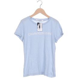Calvin Klein Jeans T-Shirt Damen Gr&ouml;&szlig;e S Second Hand blau