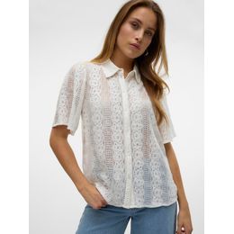 V&eacute;ro Moda VERO MODA Bluse 'VMDELSIE' Damen Gr&ouml;&szlig;e S wei&szlig;