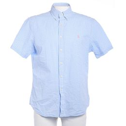 Lauren by Ralph Lauren Lauren Ralph Lauren Freizeithemd / Shirt / Polohemd langarm Herren Gr&ouml;&szlig;e L Second Hand hellblau