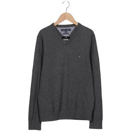 Tommy Hilfiger Pullover Herren Gr&ouml;&szlig;e S Second Hand grau