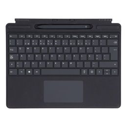 Microsoft Tastatur QWERTY Portugiesisch Wireless mit Hintergrundbeleuchtung Surface Pro X / 8 / 9 Signature Keyboard + Slim Pen