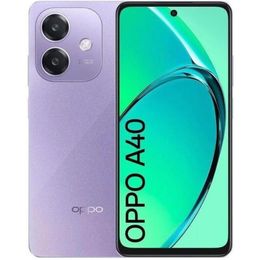 OPPO Electronics A40 128GB - Violett - Ohne Vertrag