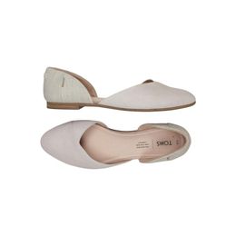 Toms Shoes TOMS Ballerina Damen Gr&ouml;&szlig;e 36.5 Second Hand beige