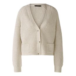 Oui Knit Cardigan 'Lafonya' female Beige size 34