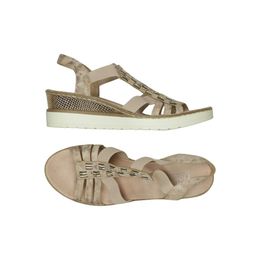 Rieker Sandalen Damen Gr&ouml;&szlig;e 40 Second Hand beige