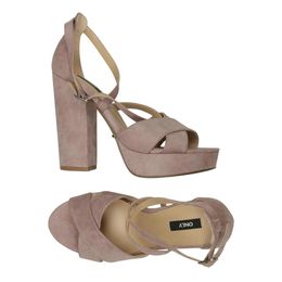 Only Sandalen Damen Gr&ouml;&szlig;e 37 Second Hand pink