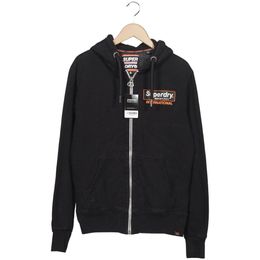 Superdry Kapuzenpullover Herren Größe S Second Hand schwarz