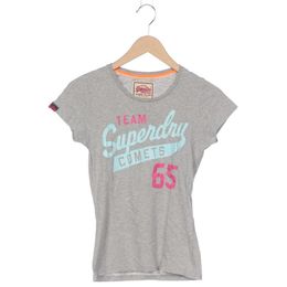 Superdry T-Shirt Damen Größe XS Second Hand grau