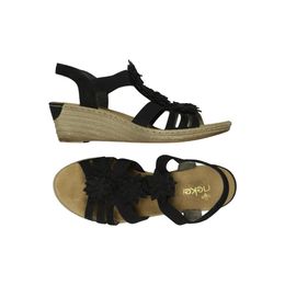 Rieker Sandalen Damen Gr&ouml;&szlig;e 38 Second Hand schwarz