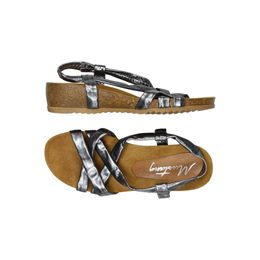 Mustang Sandalen Damen Gr&ouml;&szlig;e 37 Second Hand grau