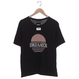 SET T-Shirt Damen Gr&ouml;&szlig;e L Second Hand schwarz