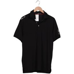 Polo Ralph Lauren Poloshirt Herren Größe L Second Hand schwarz