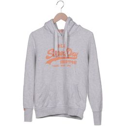Superdry Kapuzenpullover Damen Größe L Second Hand grau