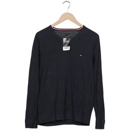 Tommy Hilfiger Pullover Herren Gr&ouml;&szlig;e L Second Hand grau