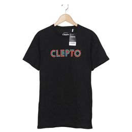 Cleptomanicx T-Shirt Herren Gr&ouml;&szlig;e S Second Hand schwarz