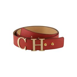 Carolina Herrera G&uuml;rtel Damen Gr&ouml;&szlig;e One Size Second Hand rot