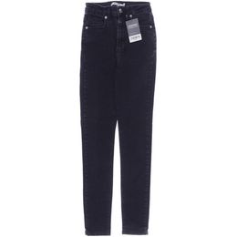 NA-KD Jeans Damen Gr&ouml;&szlig;e 25/26 Second Hand schwarz