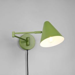 Trio Wandleuchte Cosima, gr&uuml;n, Ausladung 54 cm, Metall