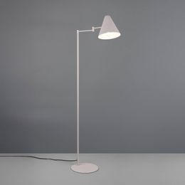 Trio Stehlampe Cosima, hellgrau, Höhe 126 cm, Metall