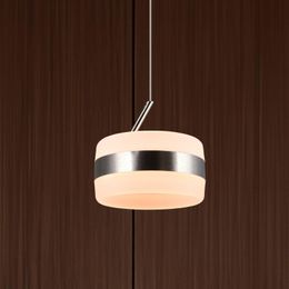 Trio LED-Pendellampe Dios, nickelfarben, &Oslash; 15cm, Metall, CCT