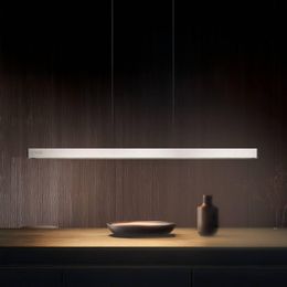 Trio LED-Hängeleuchte Donegal, nickelfarben, Länge 150 cm, CCT