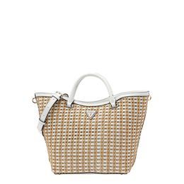 Guess Shopper 'Atalia' Damen Größe One Size beige / weiß