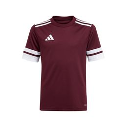 adidas Performance Funktionsshirt 'Squa25' Jungen Größe 164 burgunder / weiß