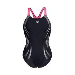 arena Sportbadeanzug 'Poseidonia' Damen Größe M pink / schwarz / weiß