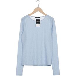 Oui Langarmshirt Damen Gr&ouml;&szlig;e S Second Hand hellblau