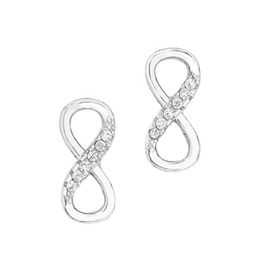 Amor Earrings 'Unendlichkeit' female Silver size One Size