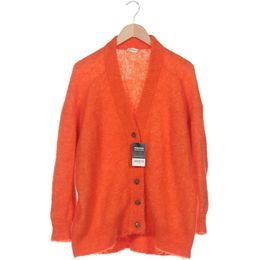 American Vintage Strickjacke Damen Gr&ouml;&szlig;e XS Second Hand orange