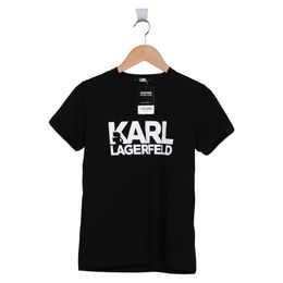 K by KARL LAGERFELD Karl Lagerfeld T-Shirt Damen Gr&ouml;&szlig;e M Second Hand schwarz