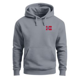 Neverless Sweatshirt 'Norwegen' male Grey size 3 XL