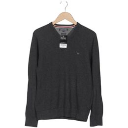 Tommy Hilfiger Pullover Herren Gr&ouml;&szlig;e S Second Hand grau