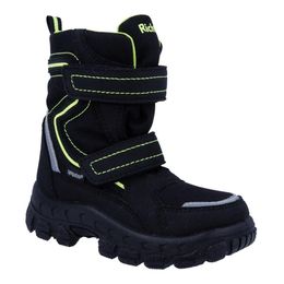 Richter Schuhe Winterstiefel Jungen Gr&ouml;&szlig;e 30 neongr&uuml;n / schwarz