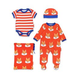 Toby tiger Strampler/Body 'Eichh&ouml;rnchen' Jungen Gr&ouml;&szlig;e 68 orange