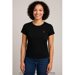 Polo Ralph Lauren T-Shirt Damen Größe S Second Hand schwarz